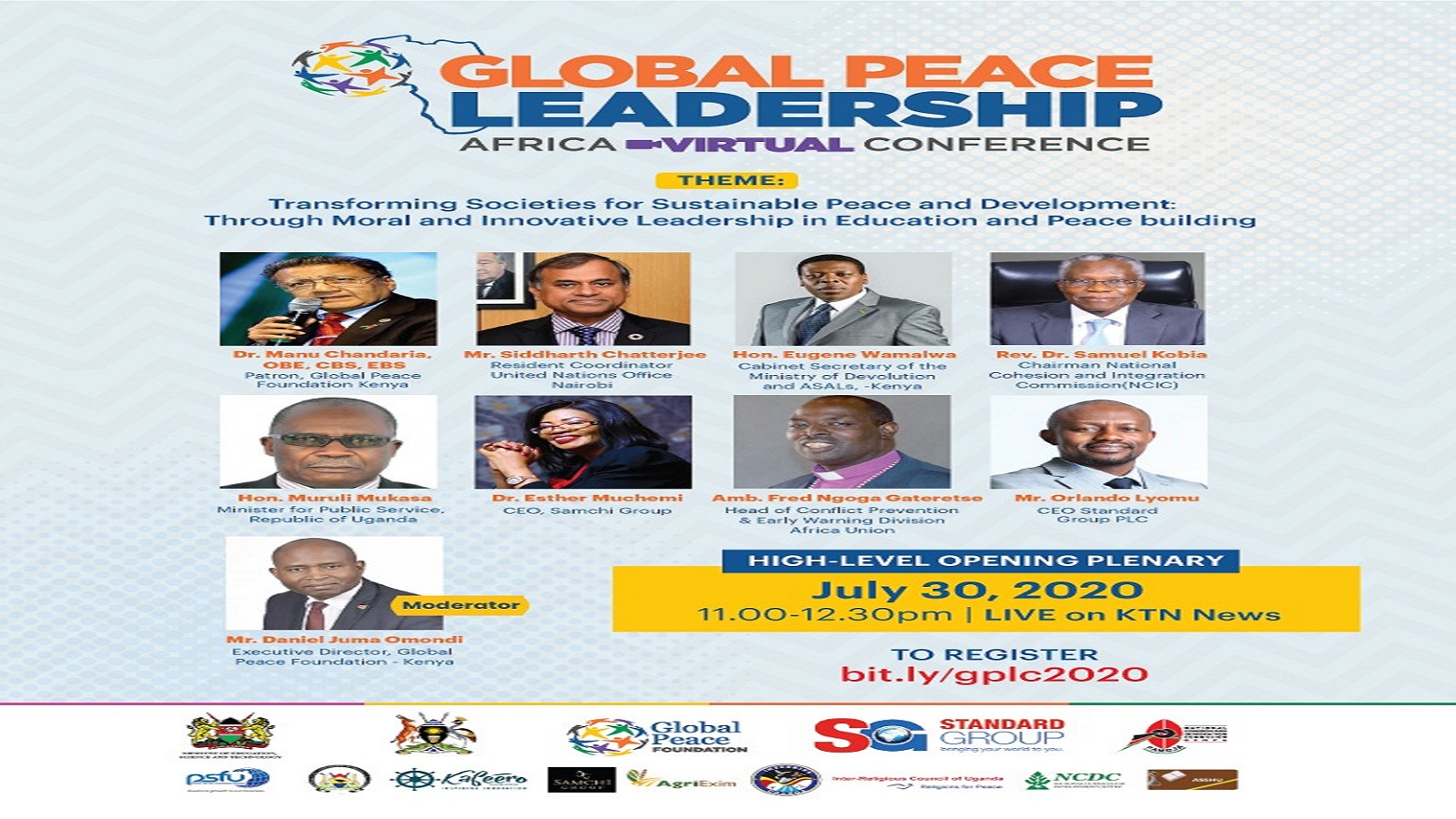 Global Peace Leadership Conference 2020 - Nyanza Daily
