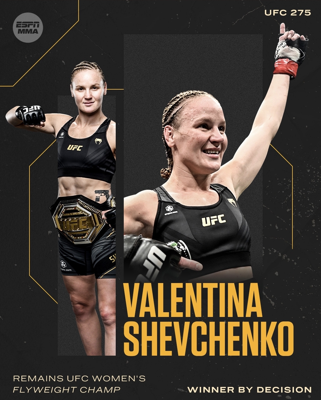 Valentina Shevchenko beats Santos to retain UFC275 belt - Nyanza Daily
