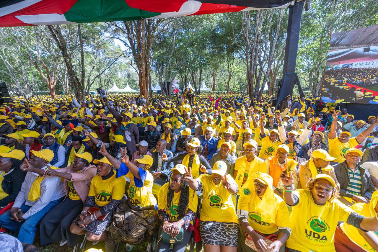 Facing Mount Kenya: Ruto's UDA Rally in Nyeri Aims to Cement 2027 ...